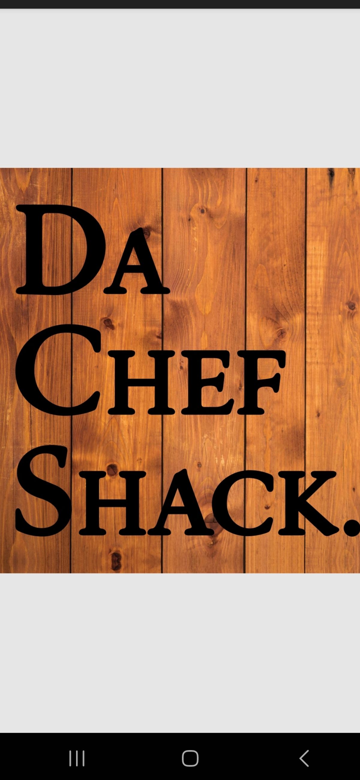 Da Chef Shack - Chicago - Roaming Hunger