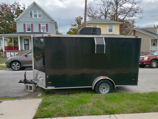 6x12 Fully Enclosed Food Trailer - Snapper / 6x12 Fully Enclosed Food ...